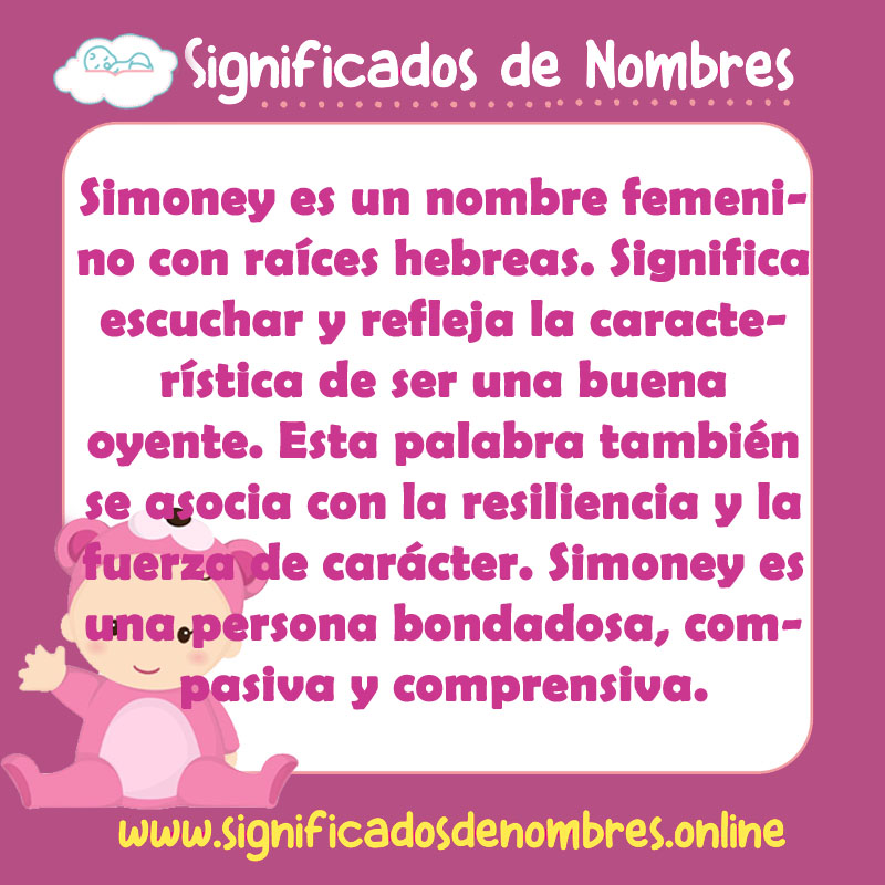 Significado de Simoney 【 APODOS, ORIGEN Y MÁS