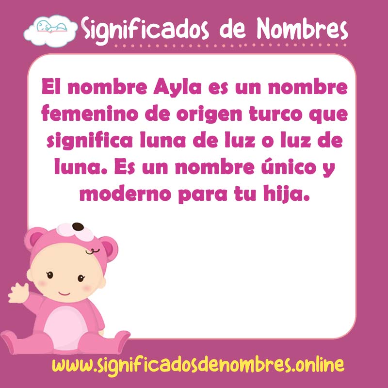 Significado de Ayla 【 APODOS, ORIGEN Y MÁS