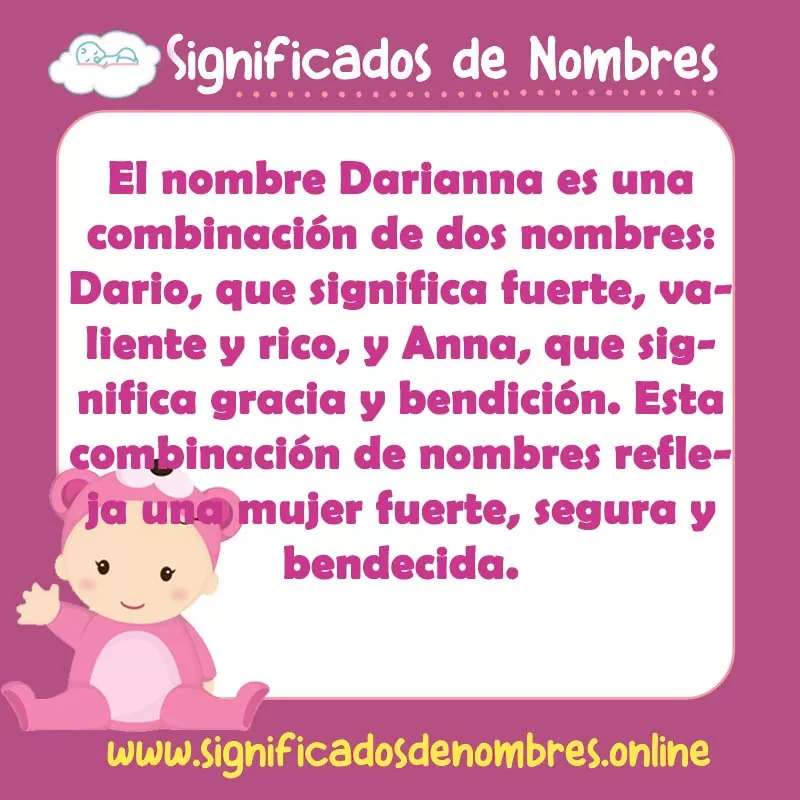 Significado de Darianna 【 APODOS, ORIGEN Y MÁS