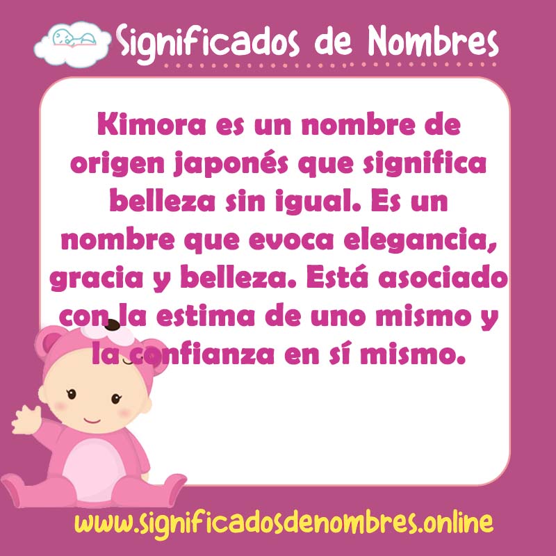 Significado de Kimora 【 APODOS, ORIGEN Y MÁS