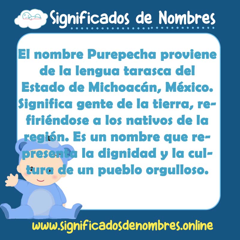 Significado de Purepecha 【 APODOS, ORIGEN Y MÁS