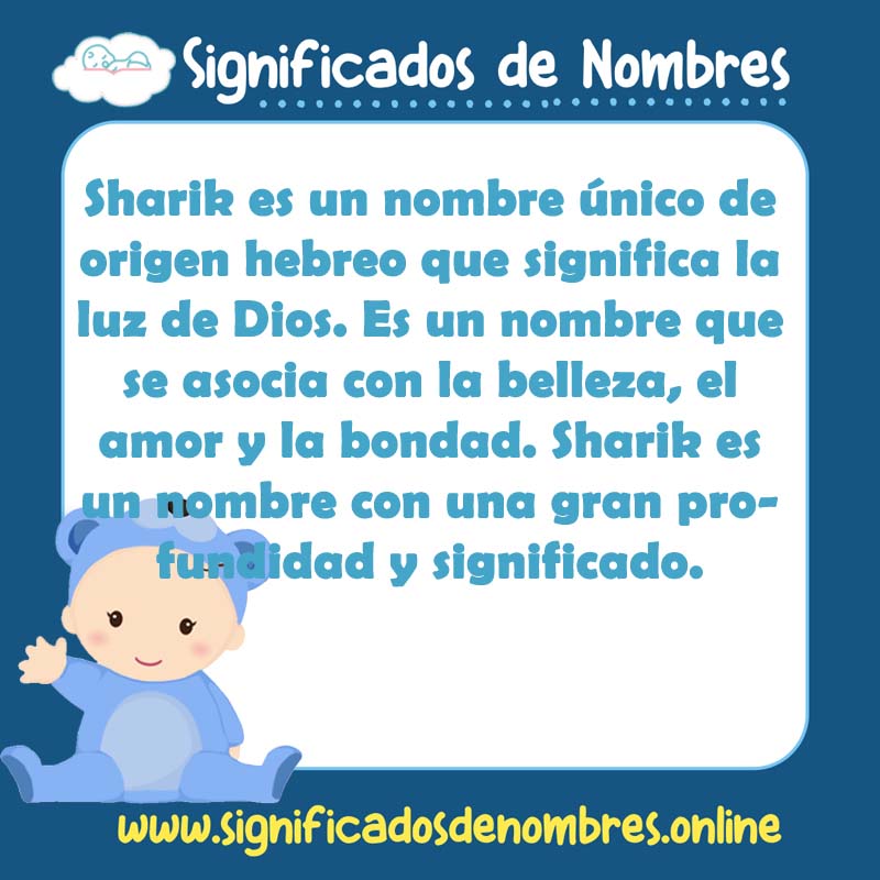Significado de Sharik 【 APODOS, ORIGEN Y MÁS